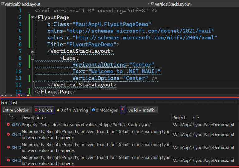 .NET MAUI FlyoutPage